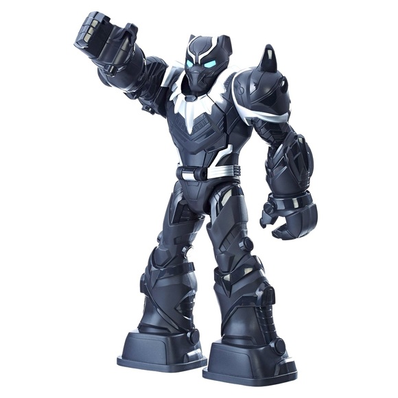 Hasbro | Toys | Marvel Super Hero Adventures Mech Armor Black Panther ...